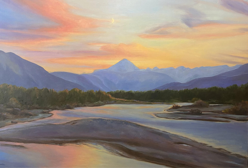 Crescent Moon Sunset - Picture This Framing & Gallery