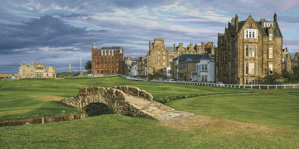 18th Hole, Swilcan Bridge, St Andrews | Picture This! framing & gallery